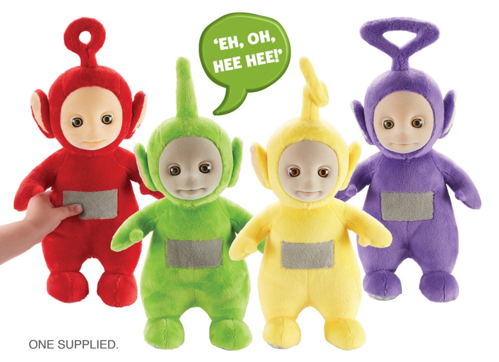 TELETUBBIES TALKING SOFT TOYS : Williams Direct