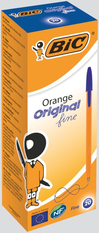 SH06810 BIC ORANGE FINE BLUE : Williams Direct