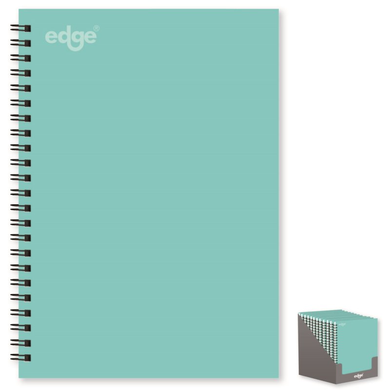 SH01805 NOTEBOOK EDGE A5 TWIN WIRO BLU : Williams Direct
