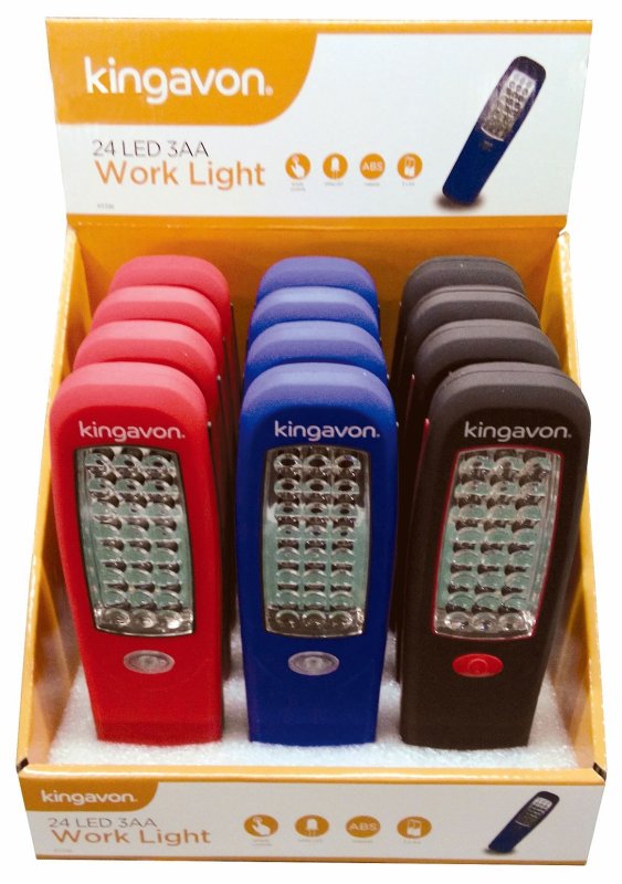 LIGHT 3AA WORK 24 LED D BOX : Williams Direct